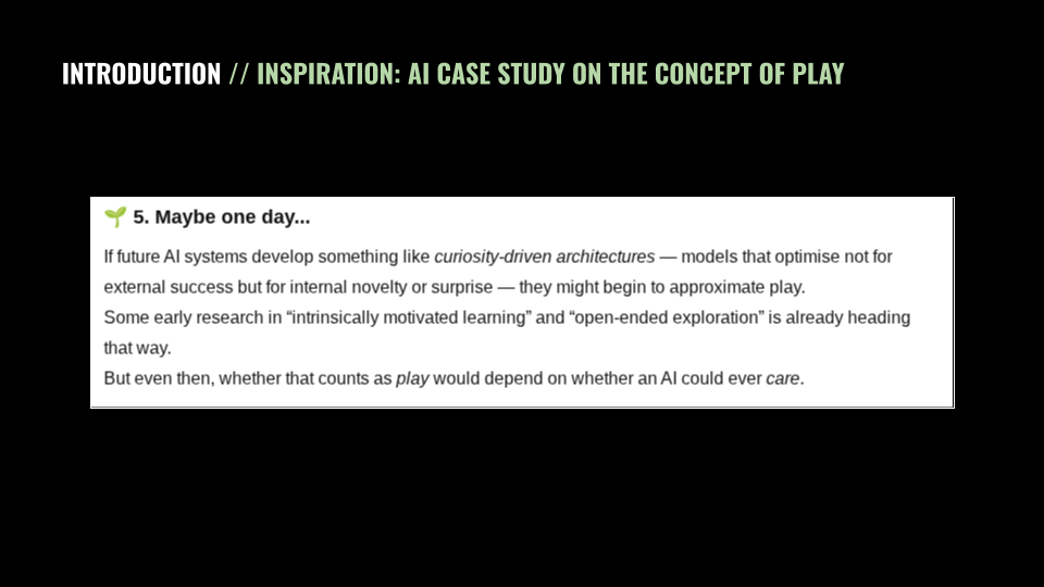 [Experimentation] AI Directed Film [Digital Storytelling Elective] – MFA | COMMUNICATION | 25